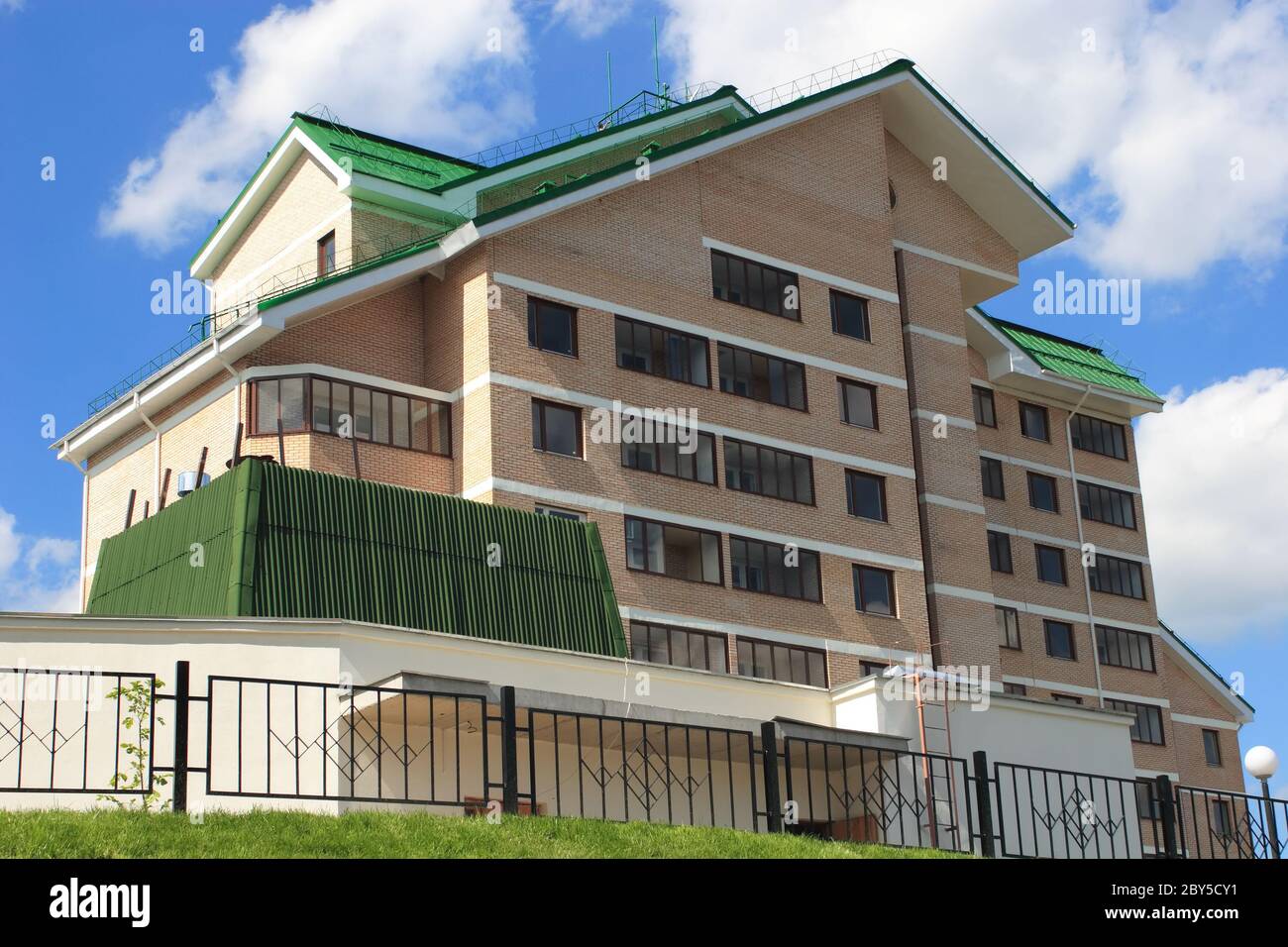 Modern High-rise House Stock Photo - Alamy