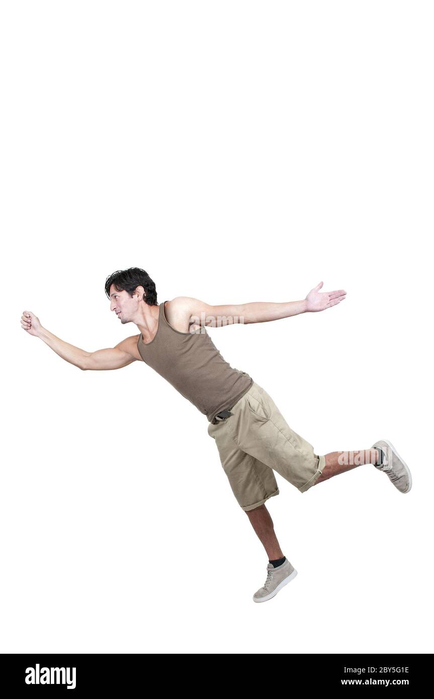 Falling action Cut Out Stock Images & Pictures - Alamy