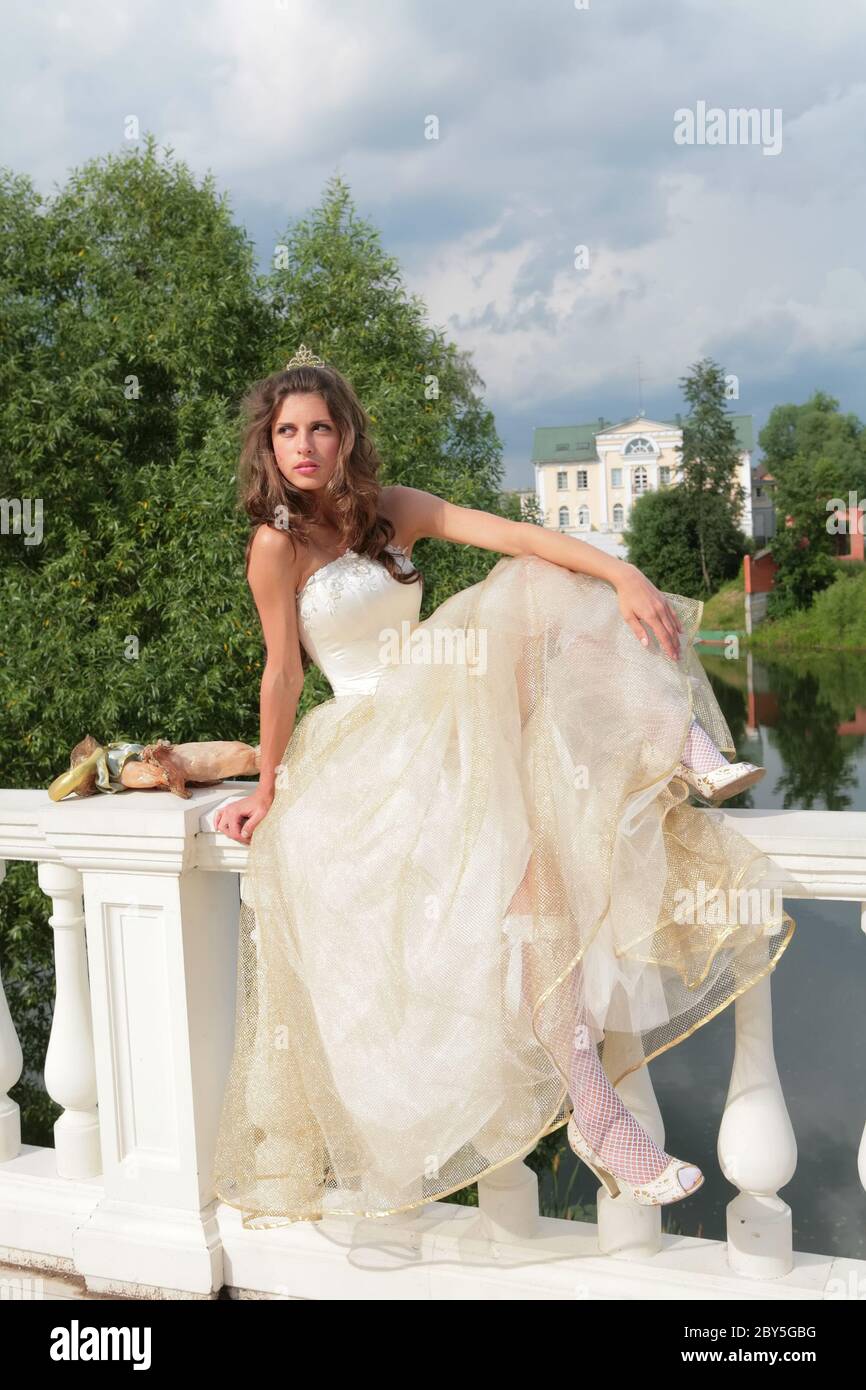 attractive young princess Stock Photo - Alamy