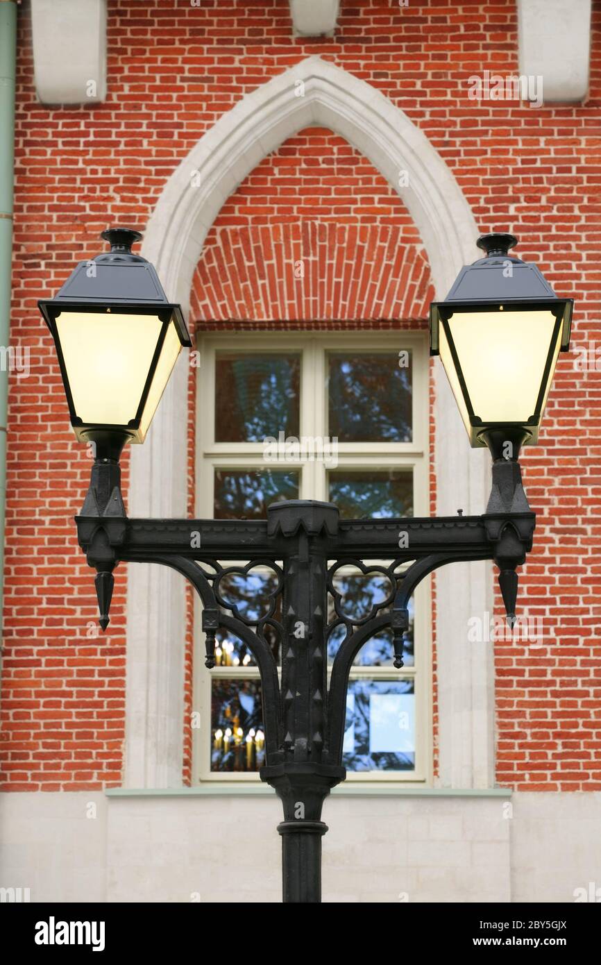 vintage cast-iron torch Stock Photo - Alamy