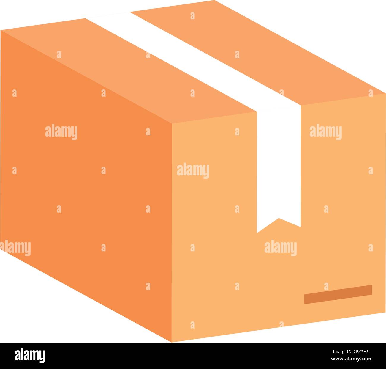 box carton packing isolated icon vector illustration design Stock ...