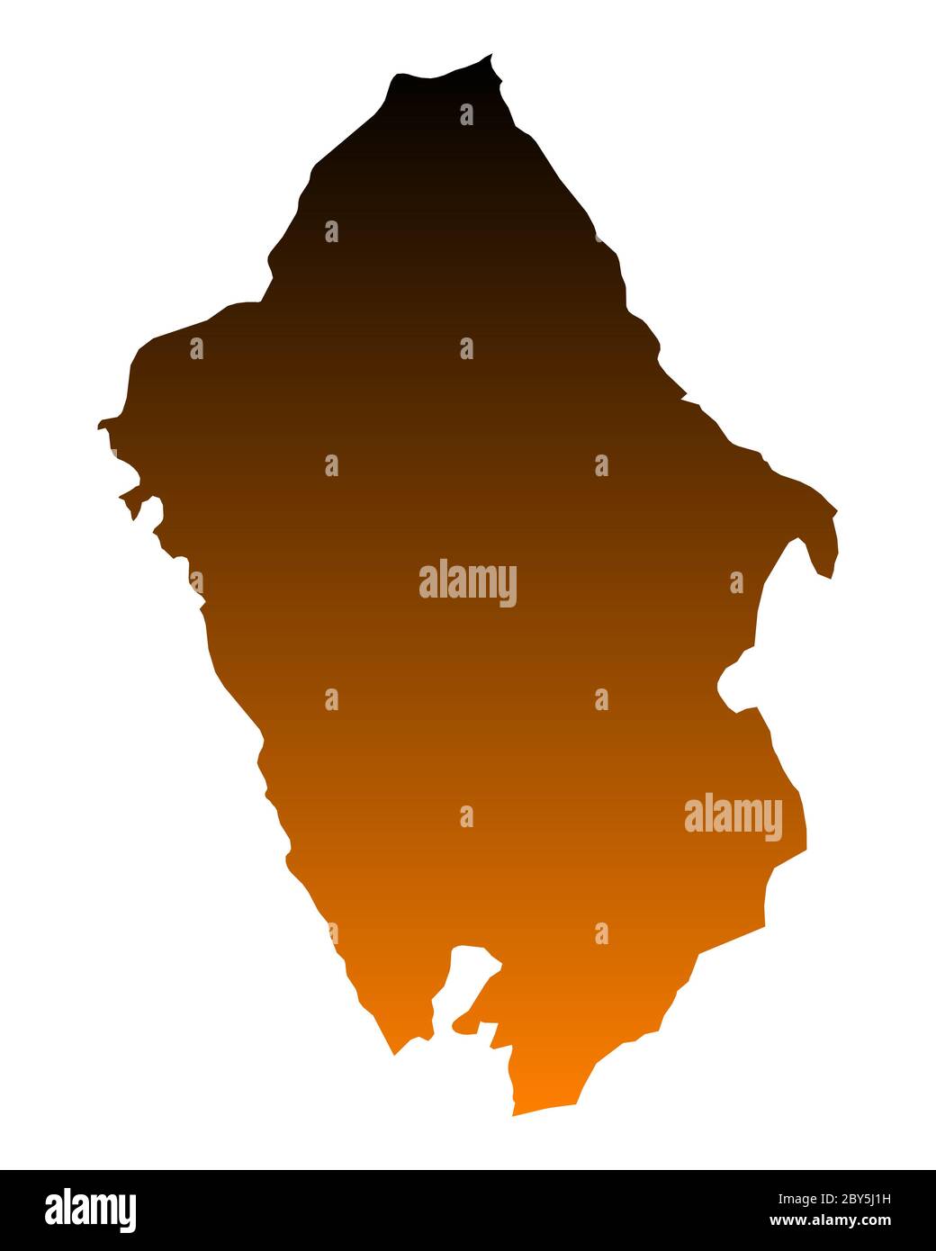 Map of Ancash Stock Photo - Alamy
