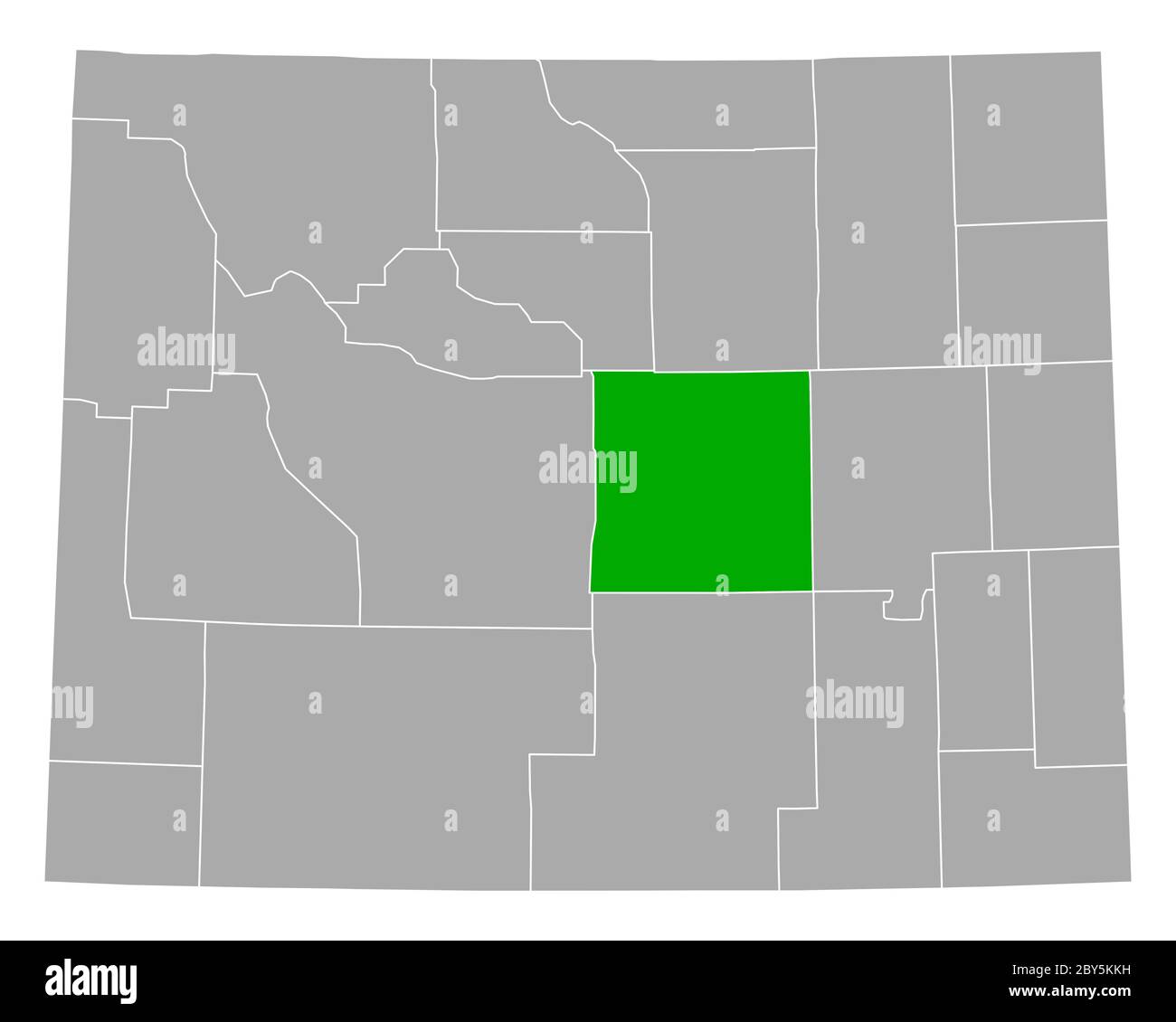 Map of natrona hi-res stock photography and images - Alamy