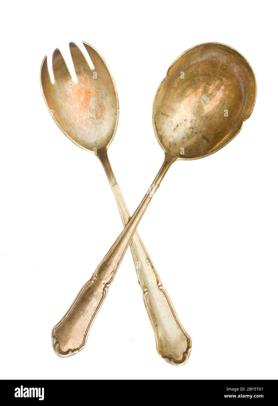 spoon and fork Stock Photo - Alamy