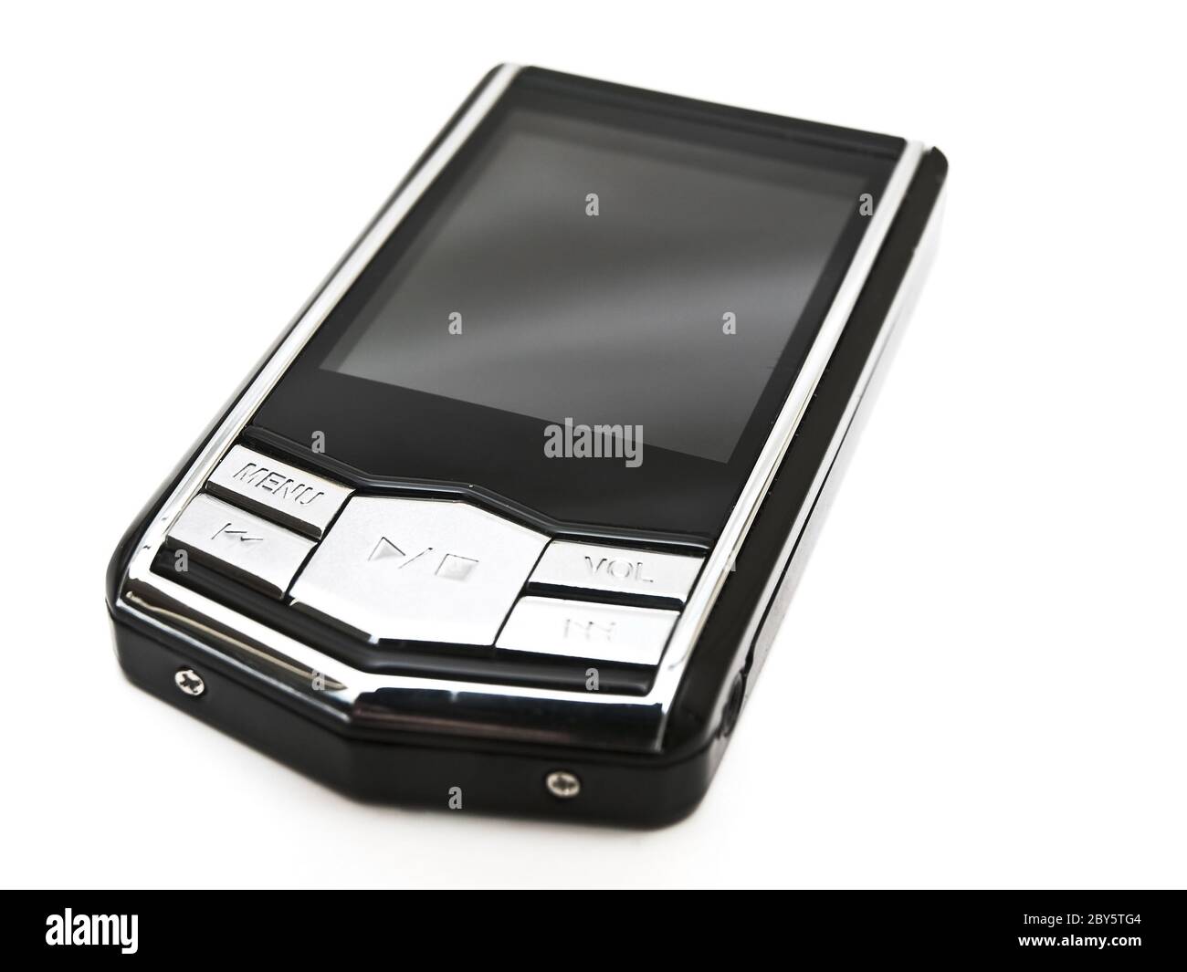 Square black mp3 player hi-res stock photography and images - Alamy