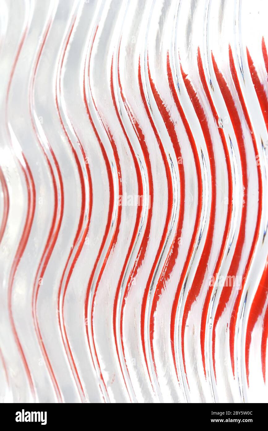 Texture, Waves, Red Bands Stock Photo - Alamy