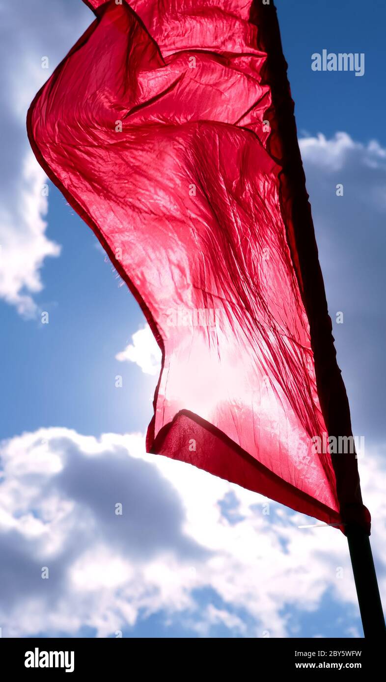 Red flaps hi-res stock photography and images - Alamy