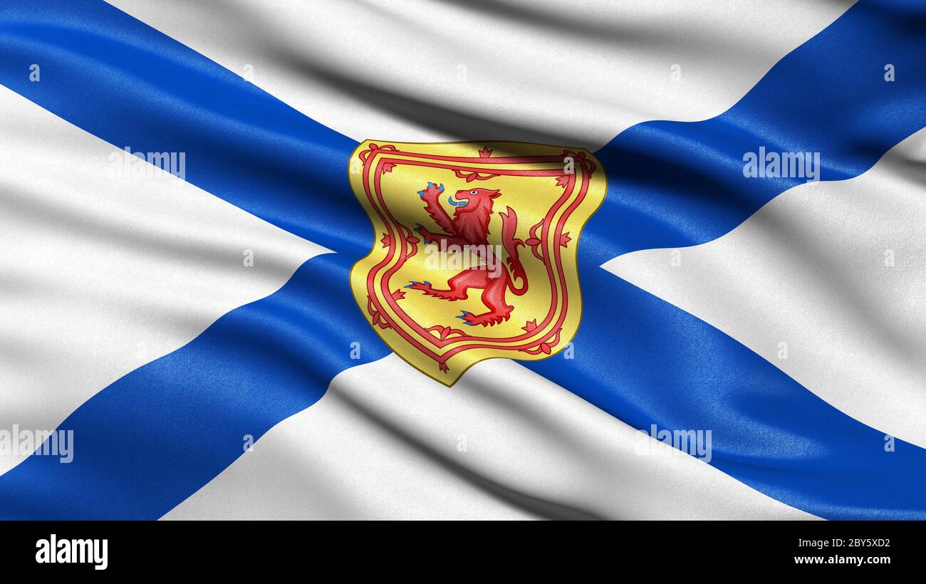 Flag of nova scotia hi-res stock photography and images - Alamy