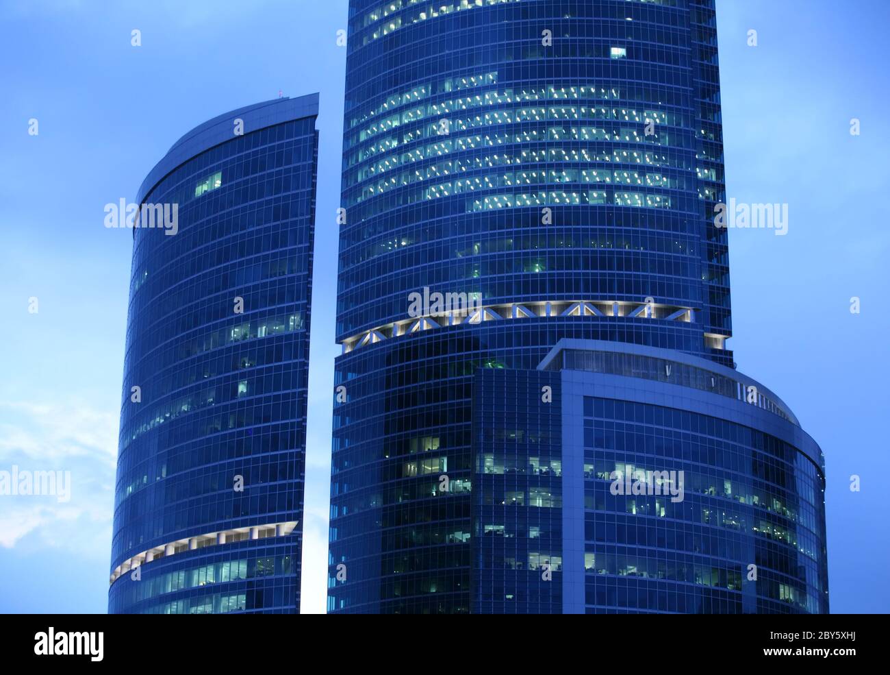 Build up of skyscrapers hi-res stock photography and images - Alamy