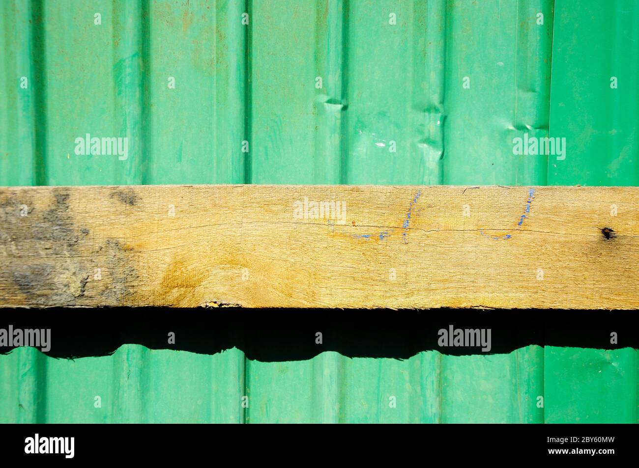 Green steel sheet Stock Photo - Alamy