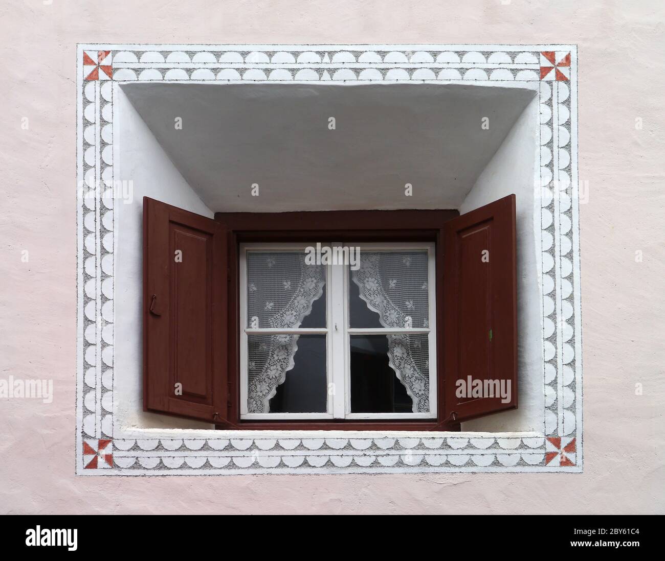 window with shutters Stock Photo - Alamy