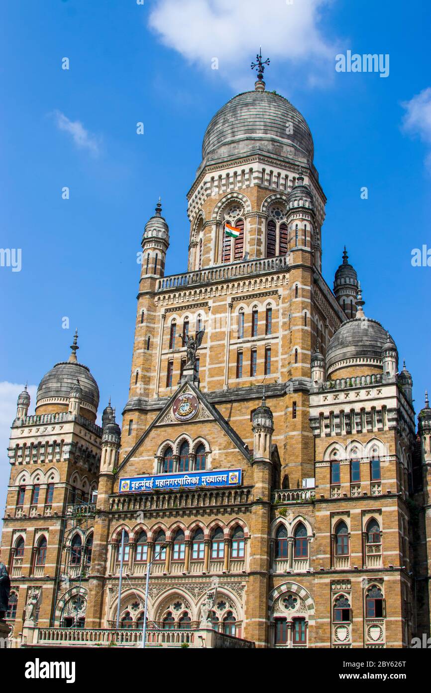 Mumbai India Nov 9th 2019: The Municipal Corporation Building, Mumbai ...