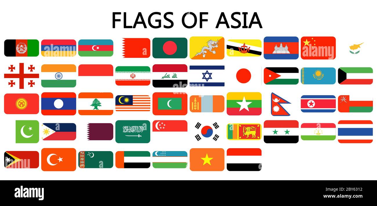 Complete set of Flags Stock Photo - Alamy