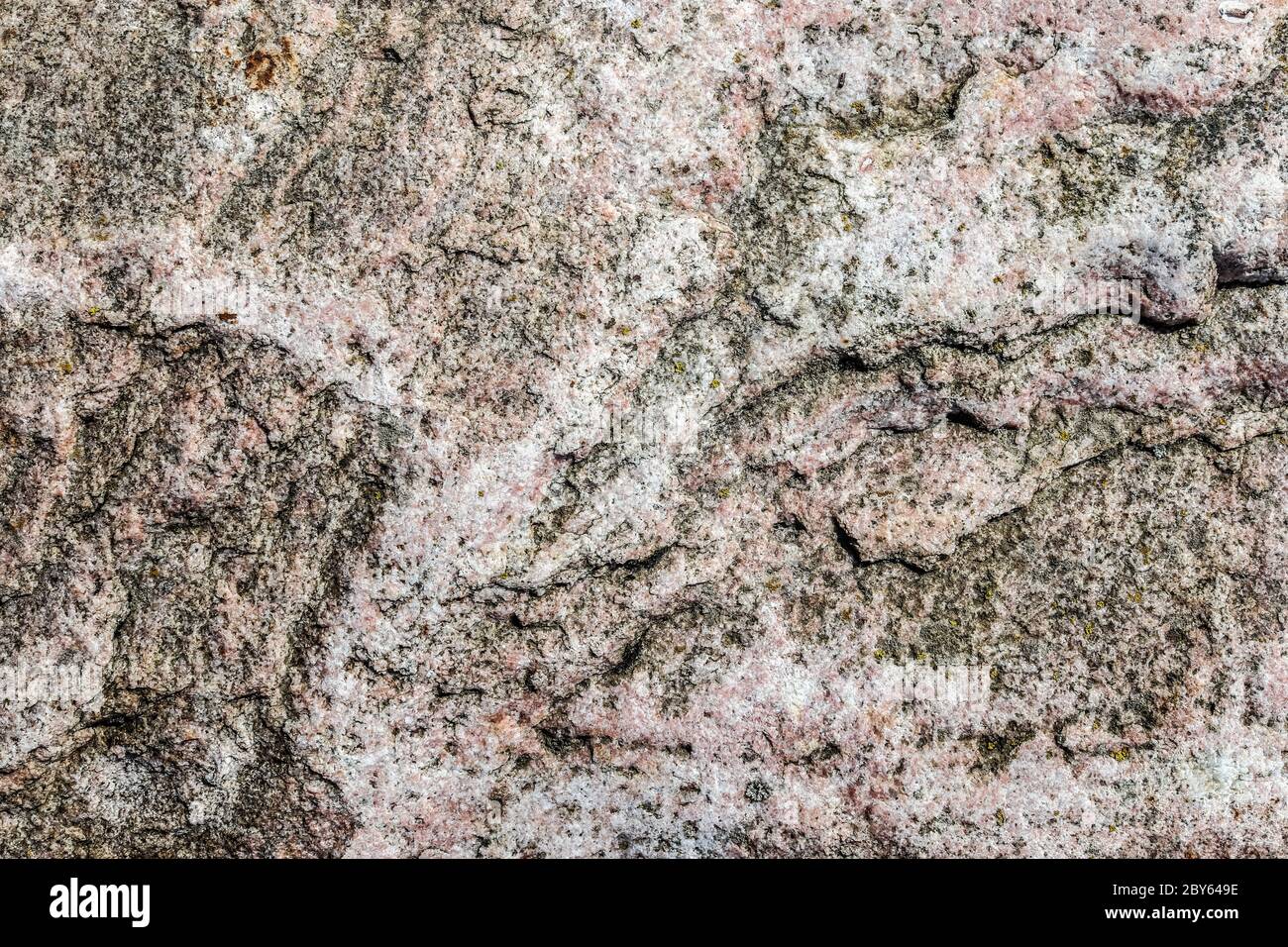 Granite stone texture in a detailed close up view in a high resolution ...