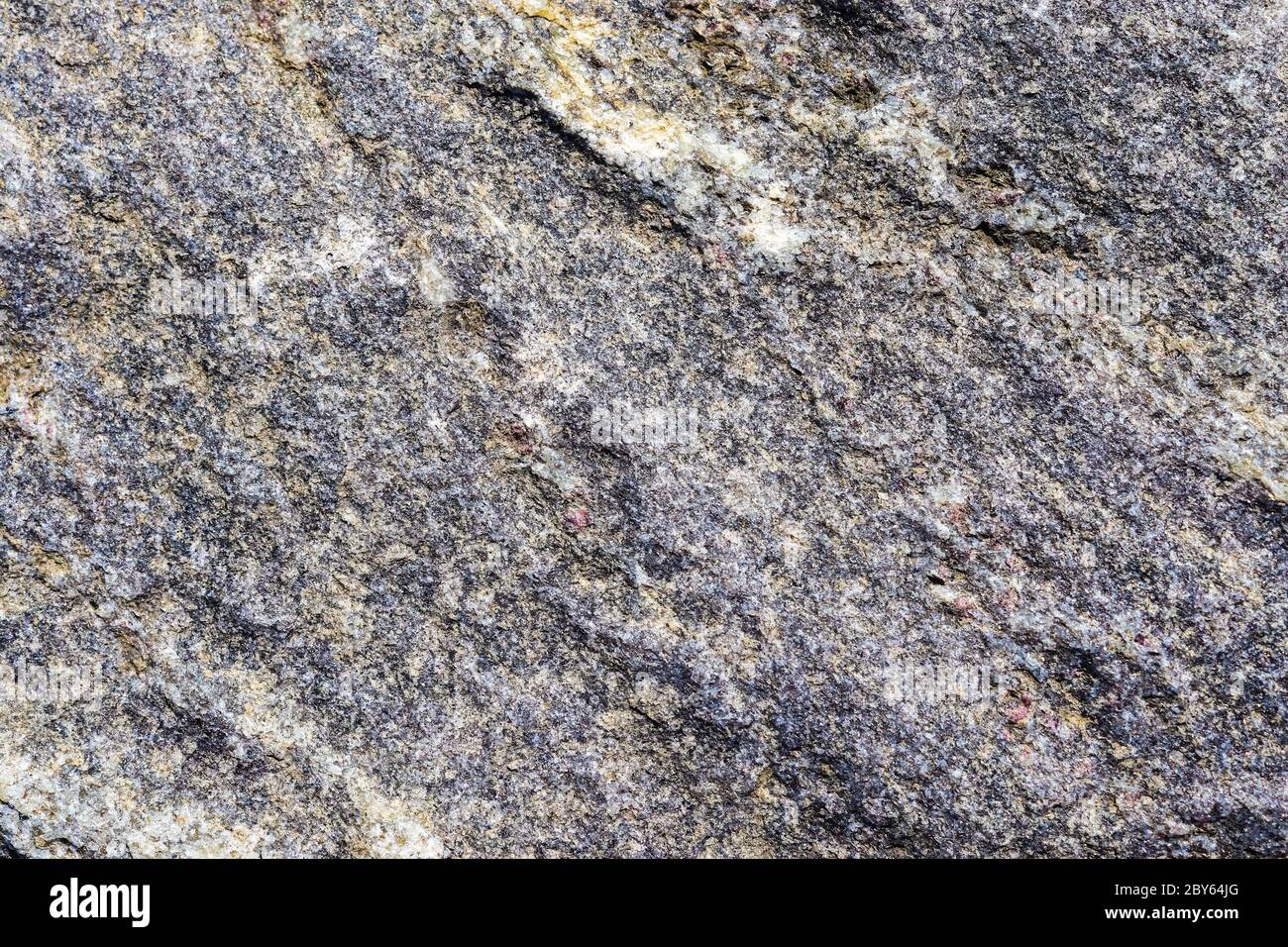 Granite stone texture in a detailed close up view in a high resolution ...