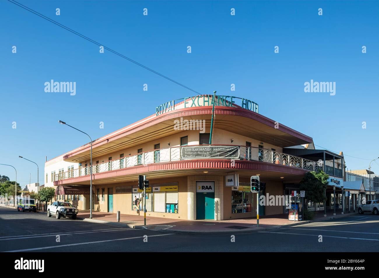 Broken Hill Australia December 2nd 2019 : The art Deco Royal Exchange ...