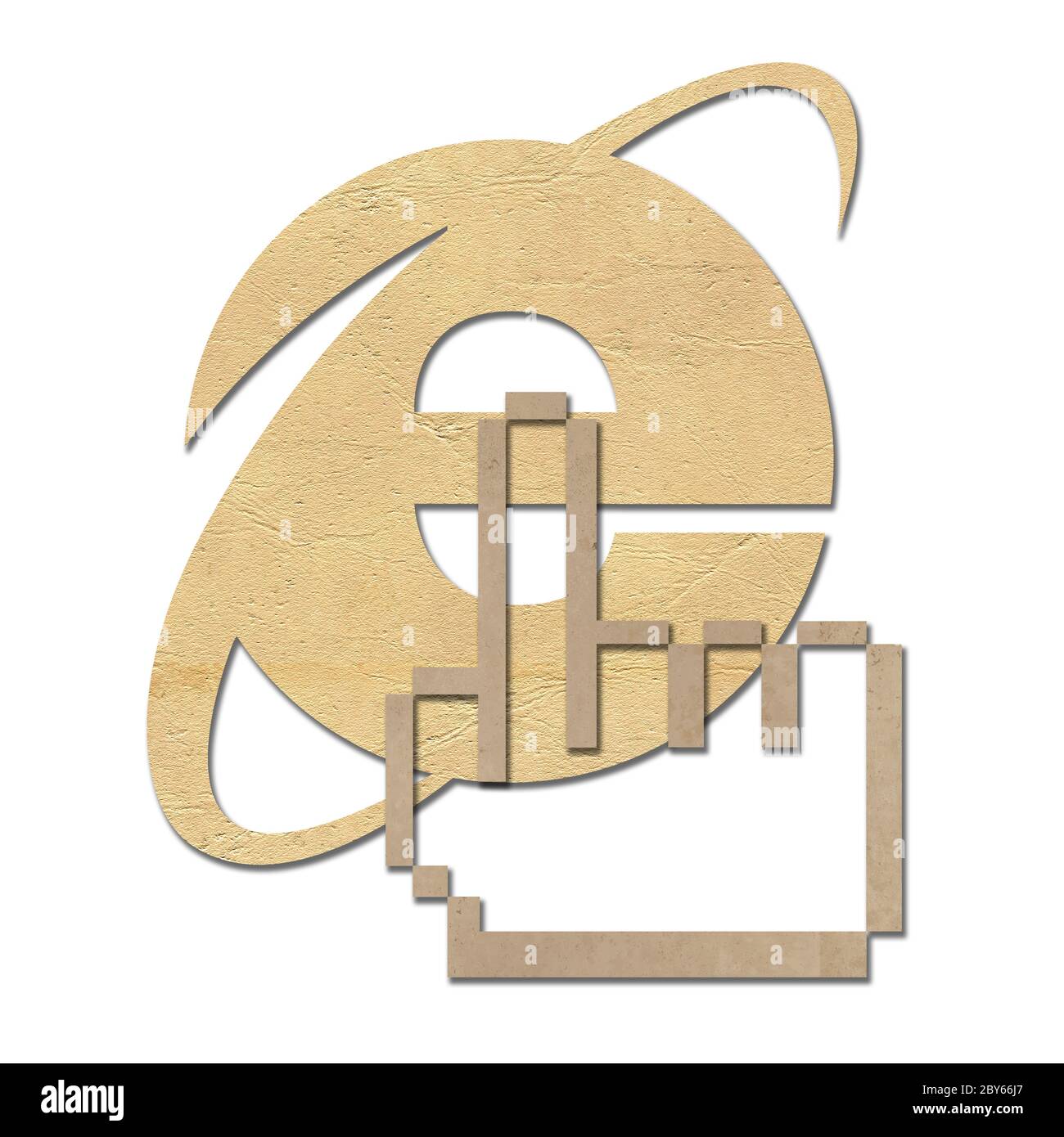 Technology concept blue graphic Cut Out Stock Images & Pictures - Alamy