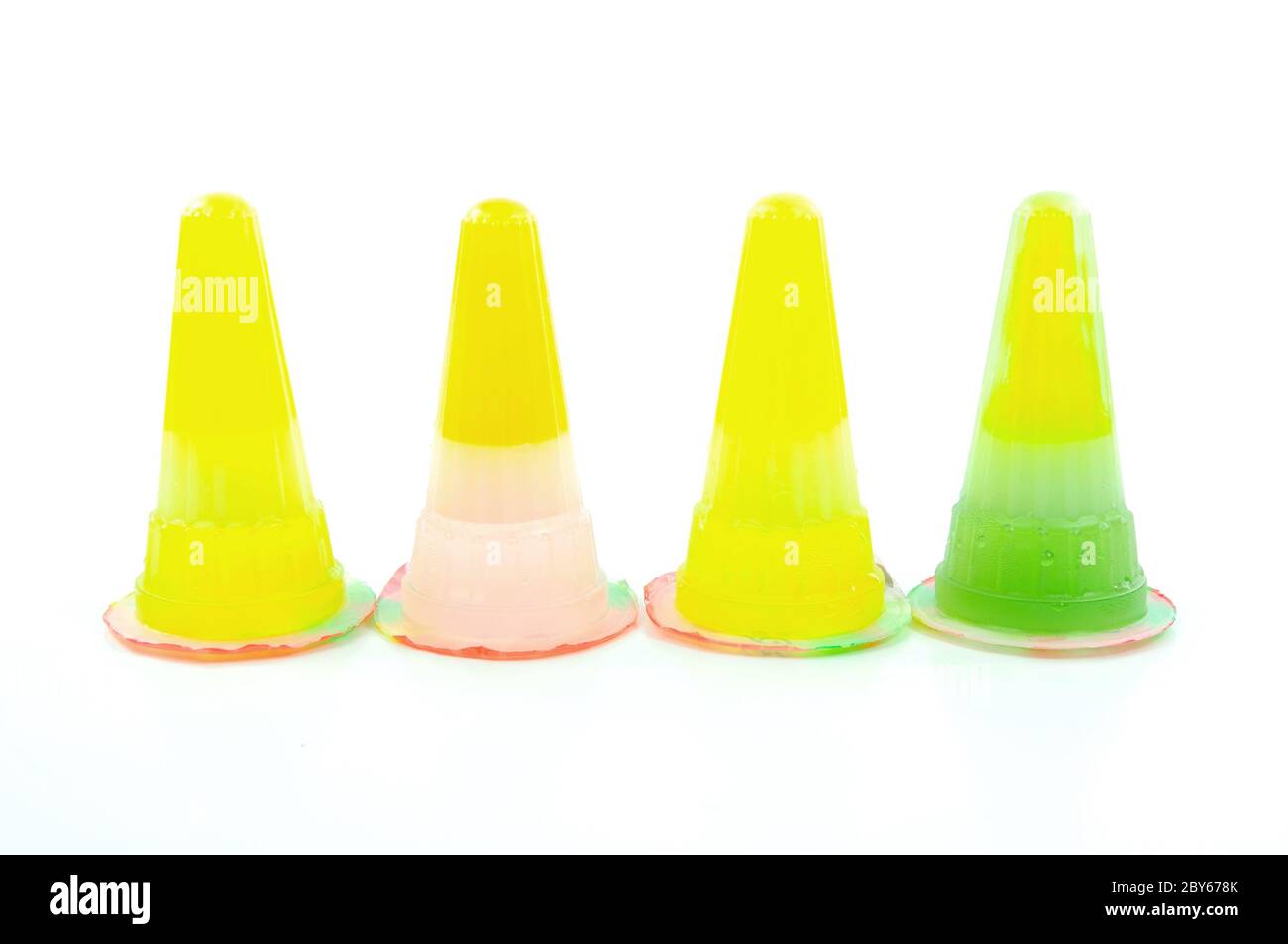 Different colored jellies Stock Photo - Alamy