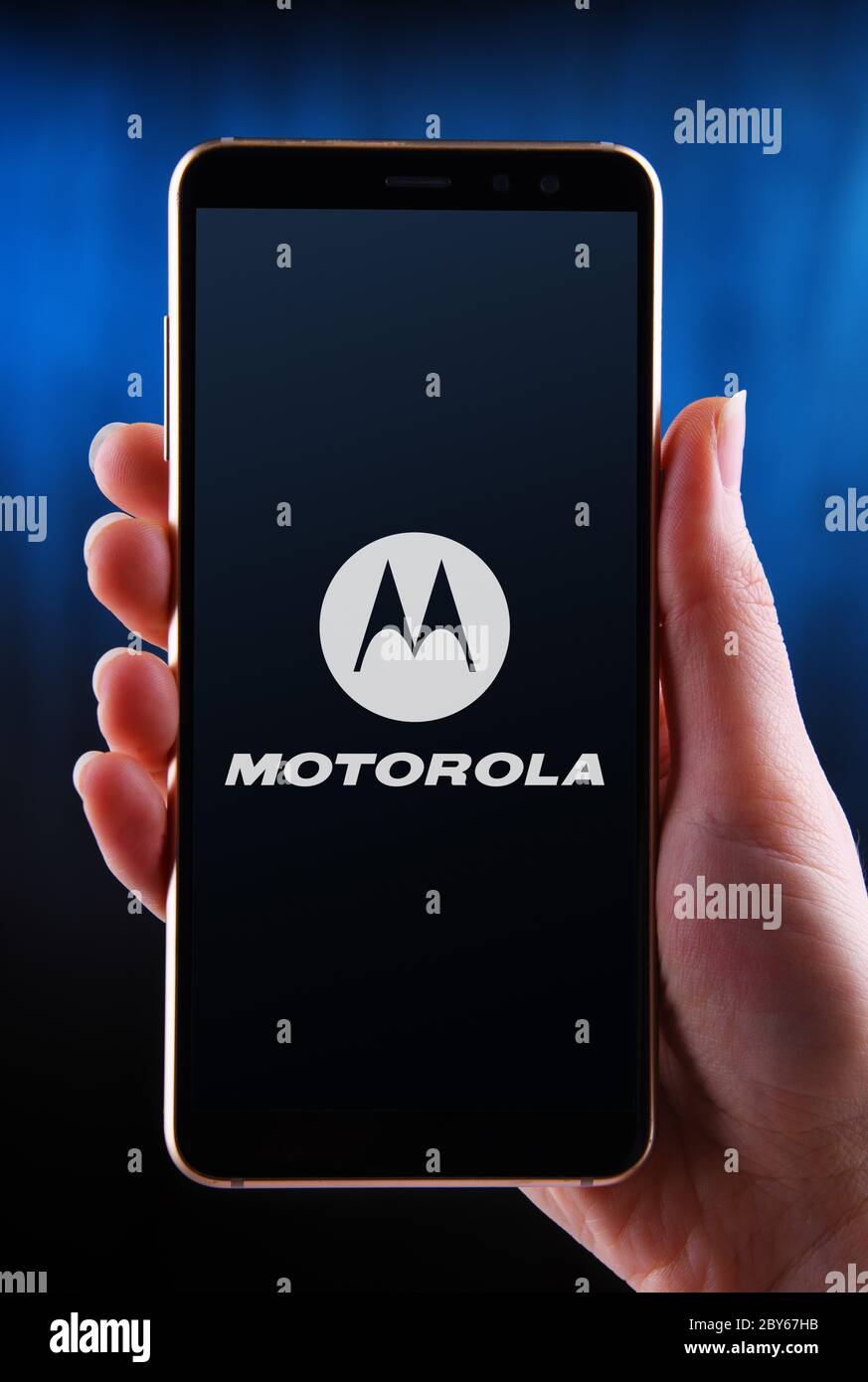 Motorola logo hi-res stock photography and images - Alamy