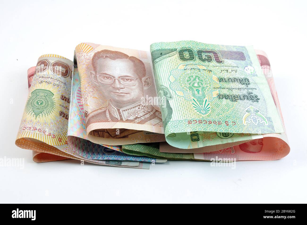 Hundred thai baht banknotes hi-res stock photography and images - Alamy