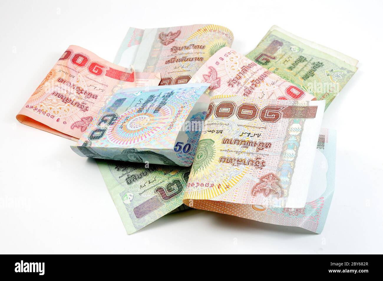 Hundred thai baht banknotes hi-res stock photography and images - Alamy