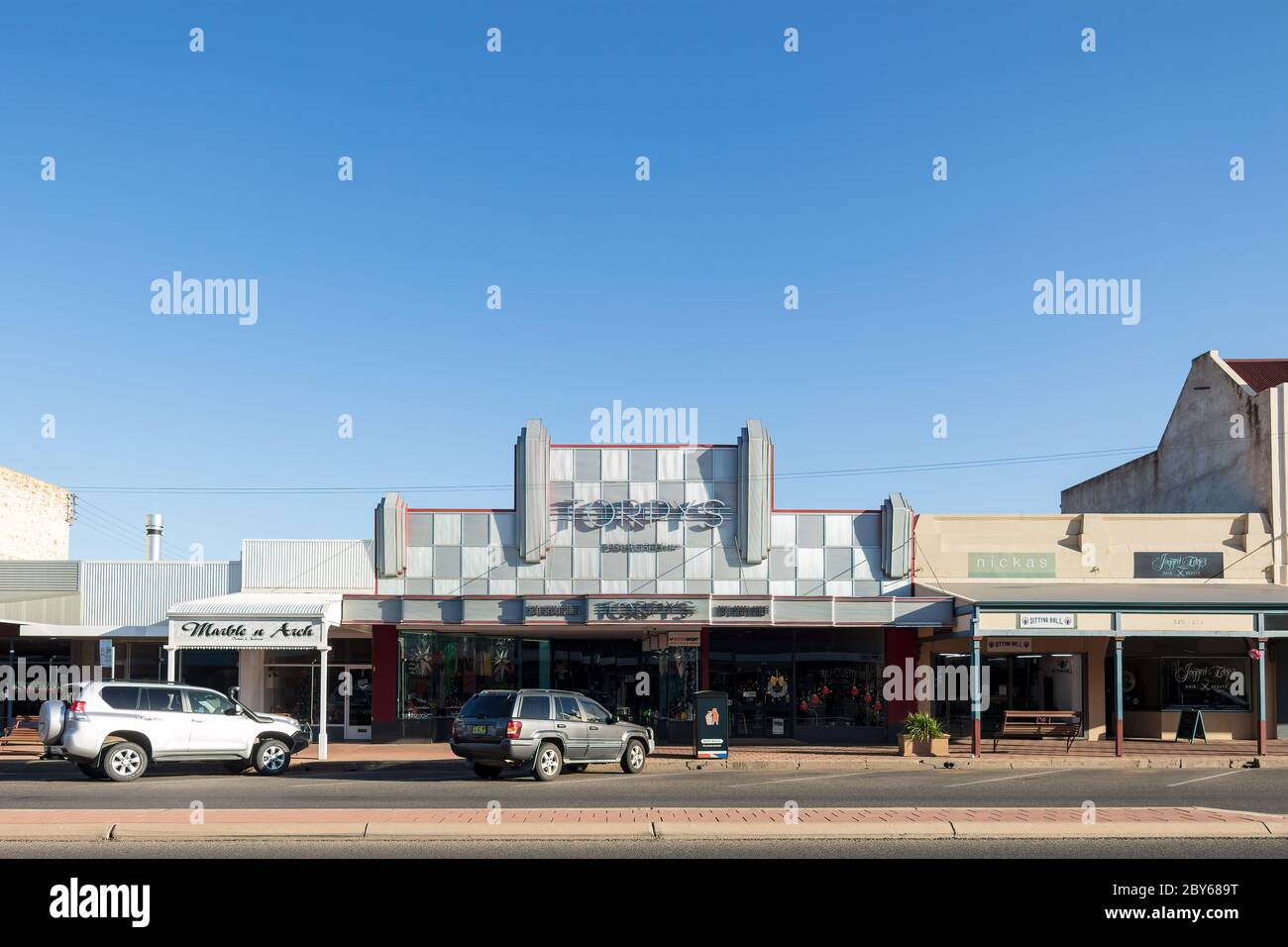 Broken Hill Australia December 2nd 2019 : An art deco retail store in ...