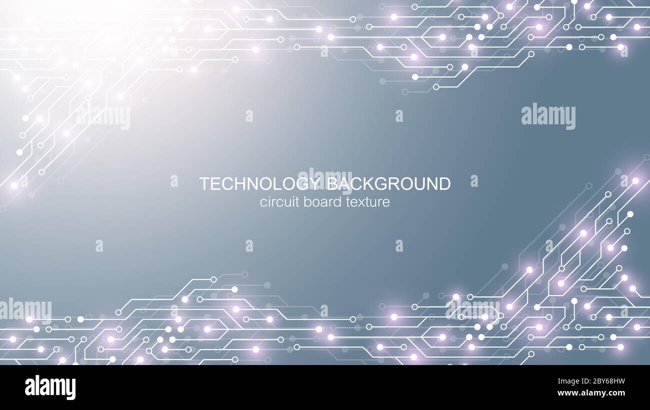 Computer motherboard vector background with circuit board electronic ...