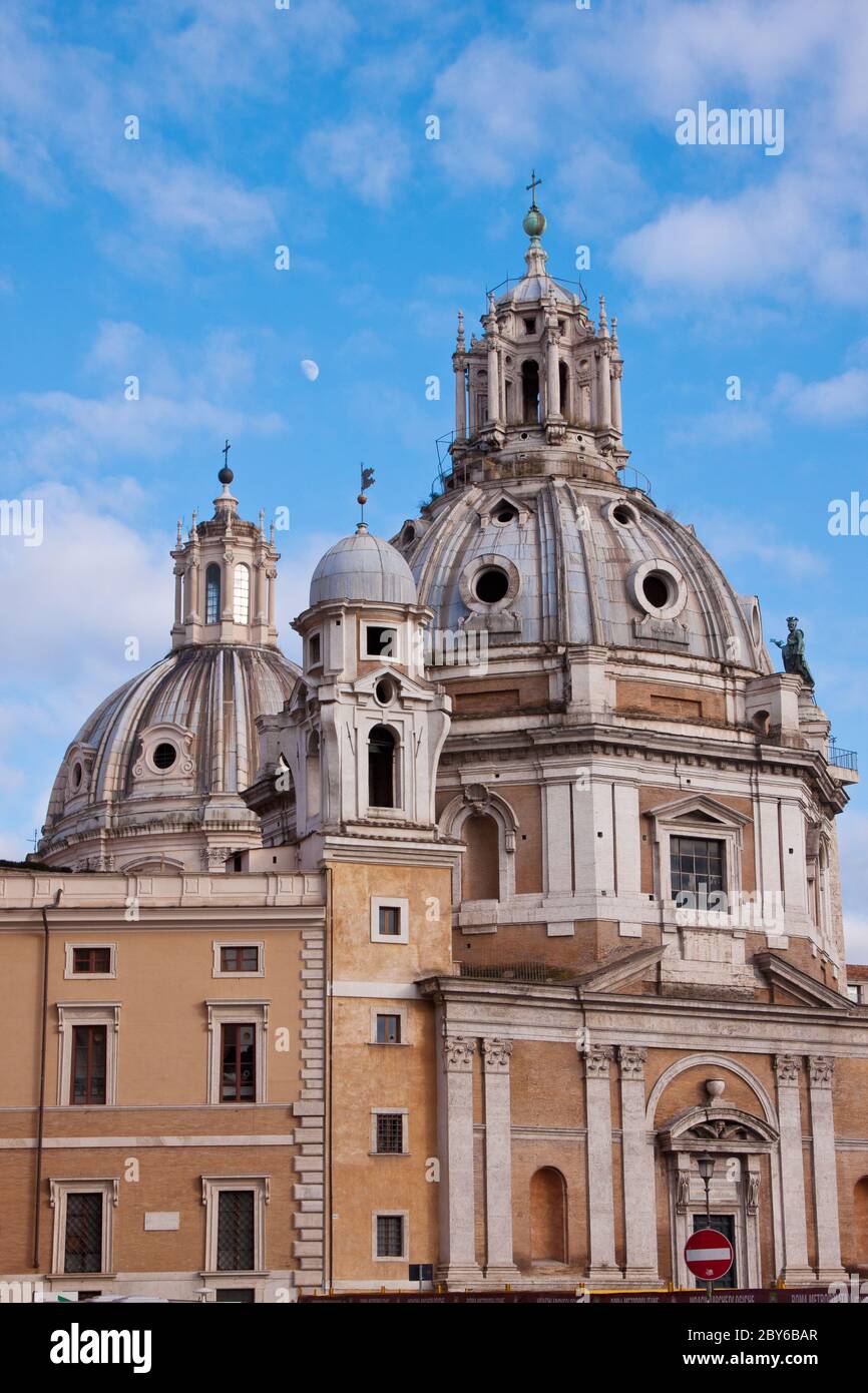 Beautiful church in Rome. Italy Stock Photo - Alamy