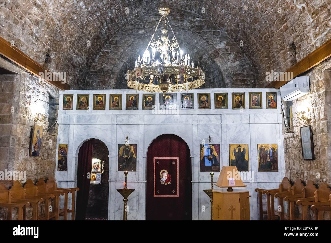 Saydet al Bahr - Our Lady of the Sea Church in Batroun city in northern ...