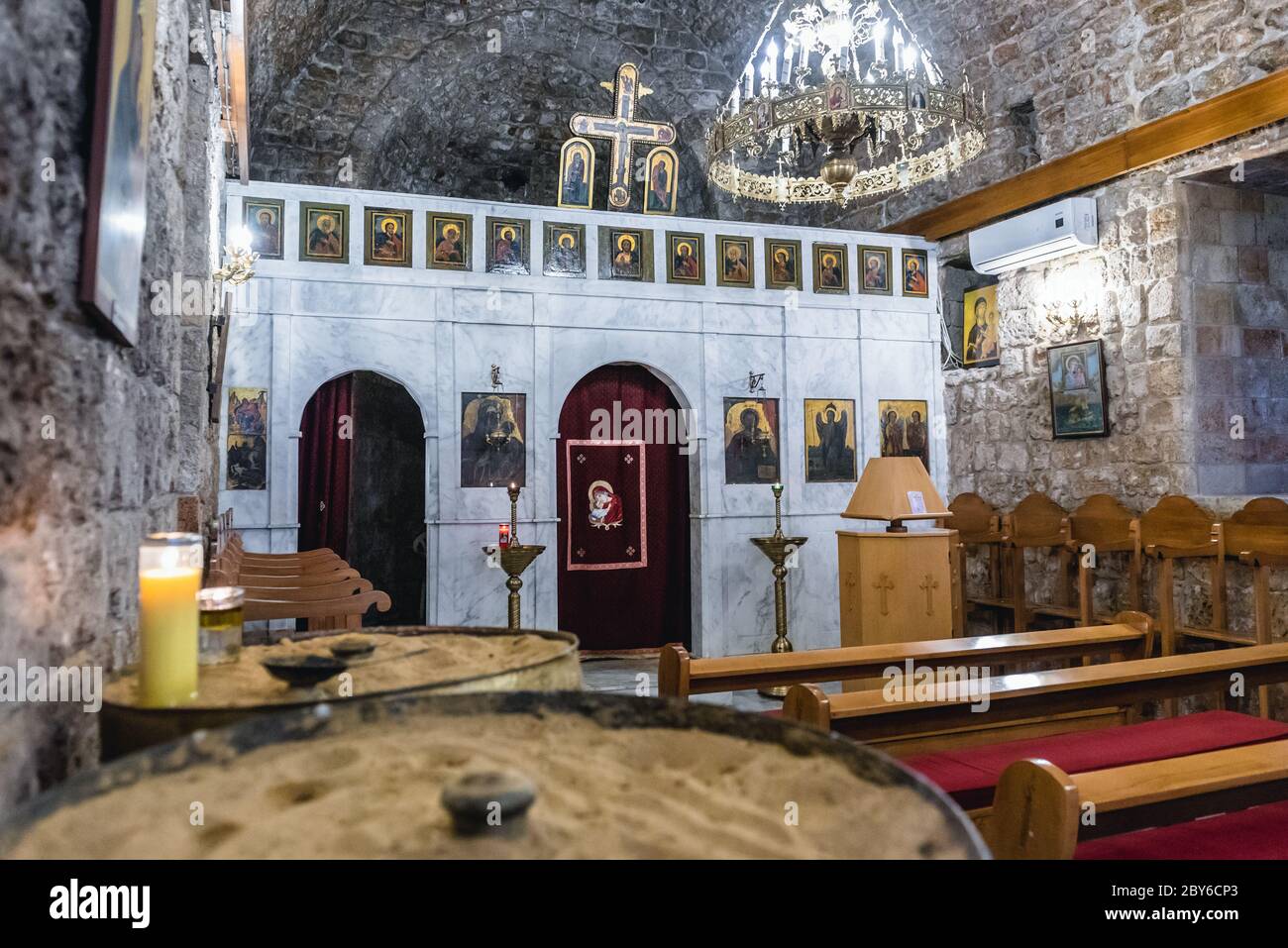 Saydet al Bahr - Our Lady of the Sea Church in Batroun city in northern ...