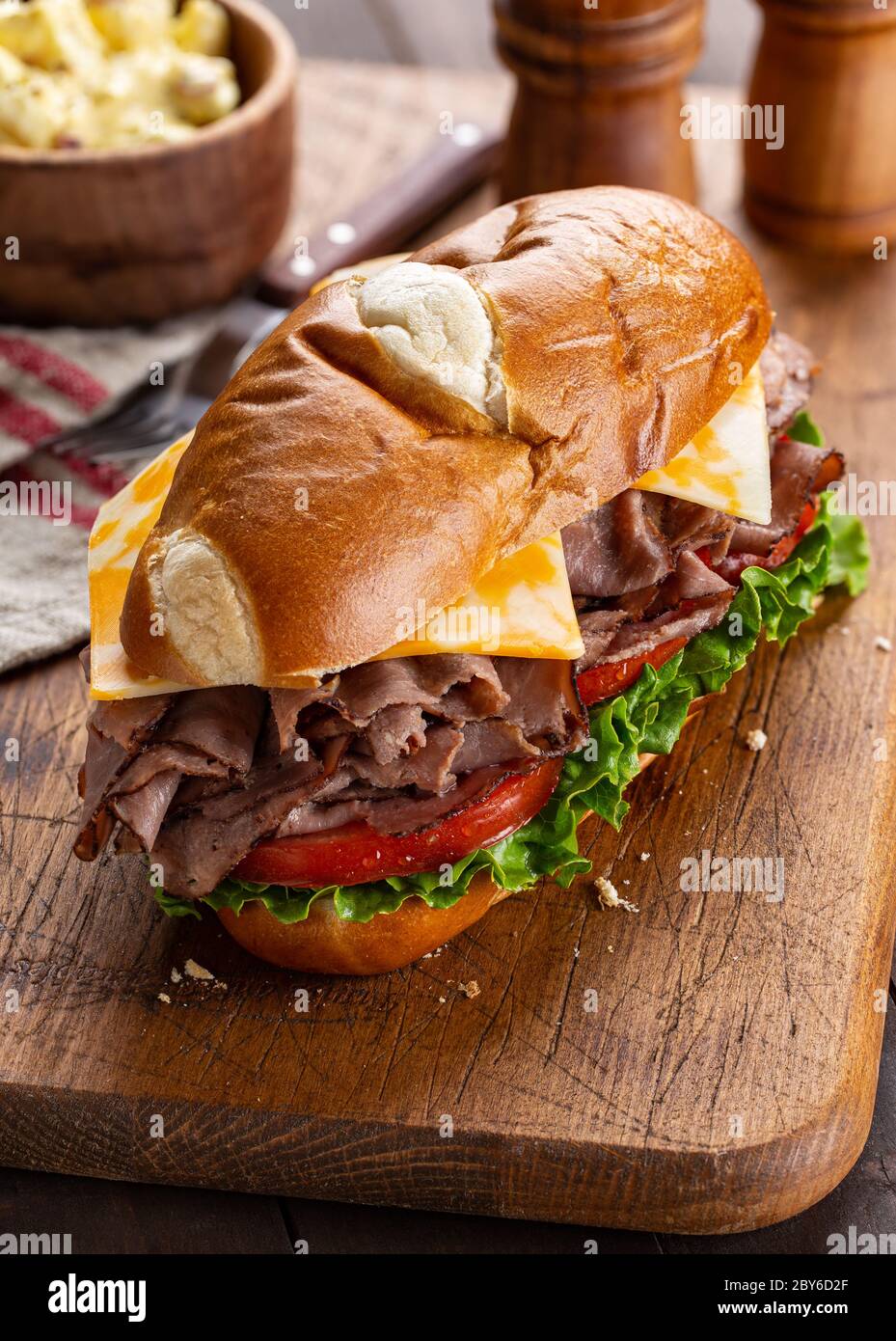 Submarine sandwich tray hi-res stock photography and images - Alamy