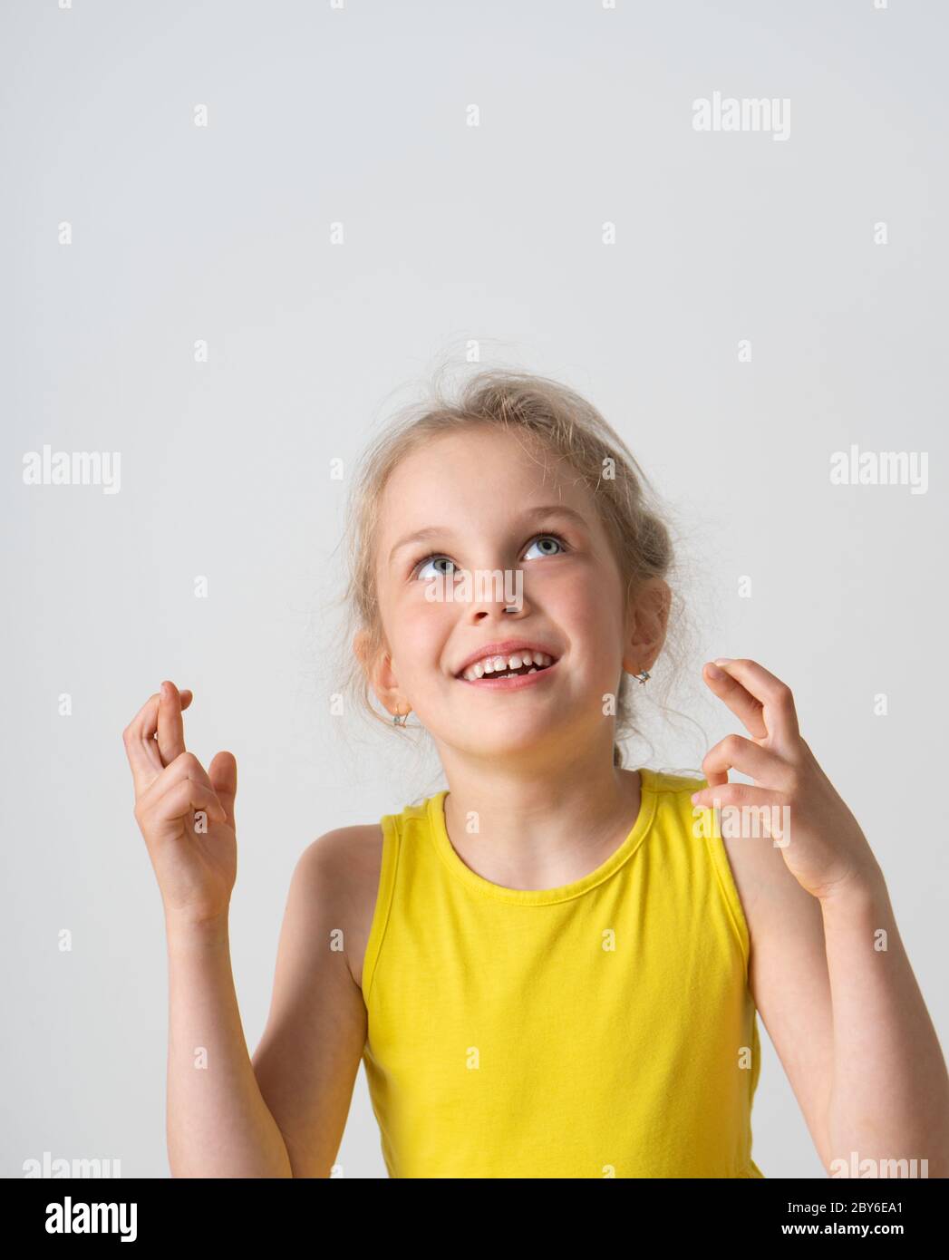 Fingers Crossed Cute