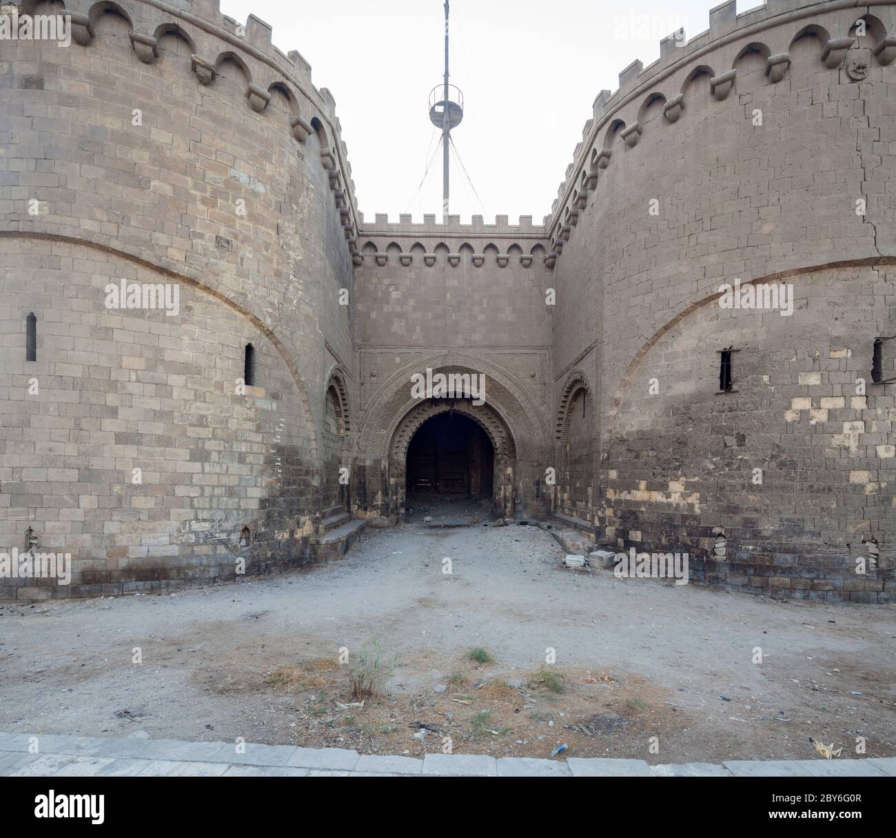 Bab al-Azab, citadel, Cairo, Egypt Stock Photo - Alamy