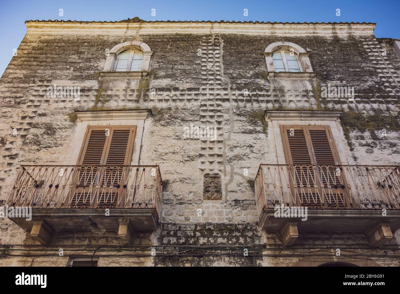 Historical palace. Rutigliano. Puglia. Italy Stock Photo - Alamy