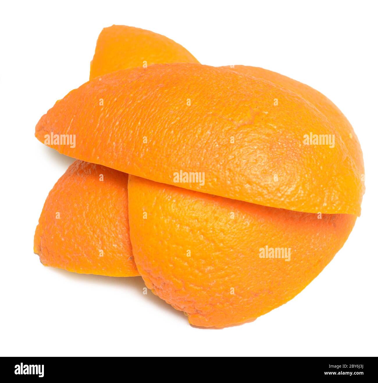 Orange color peel Cut Out Stock Images & Pictures - Alamy