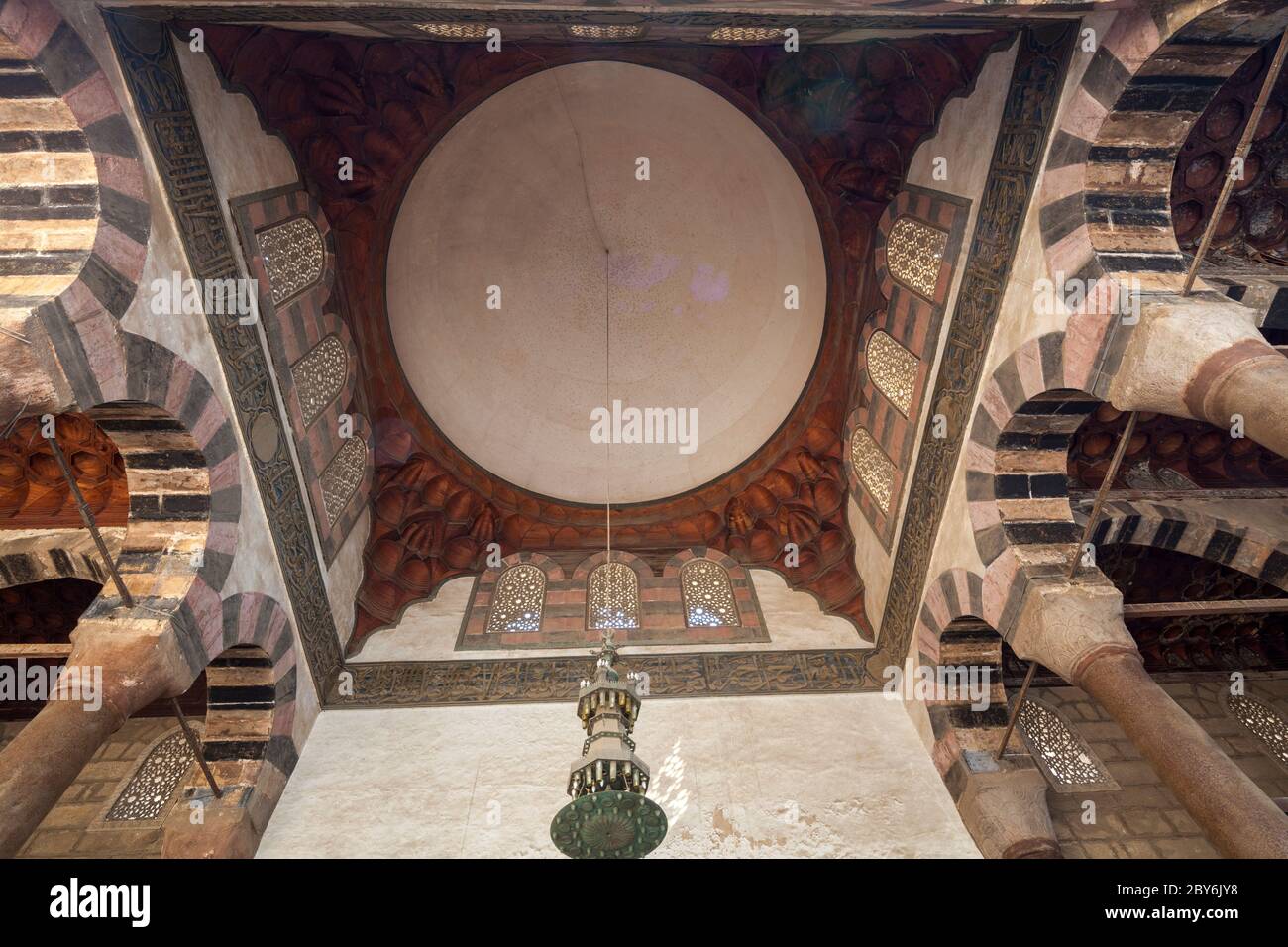 Cairo mosque dome interior hi-res stock photography and images - Alamy