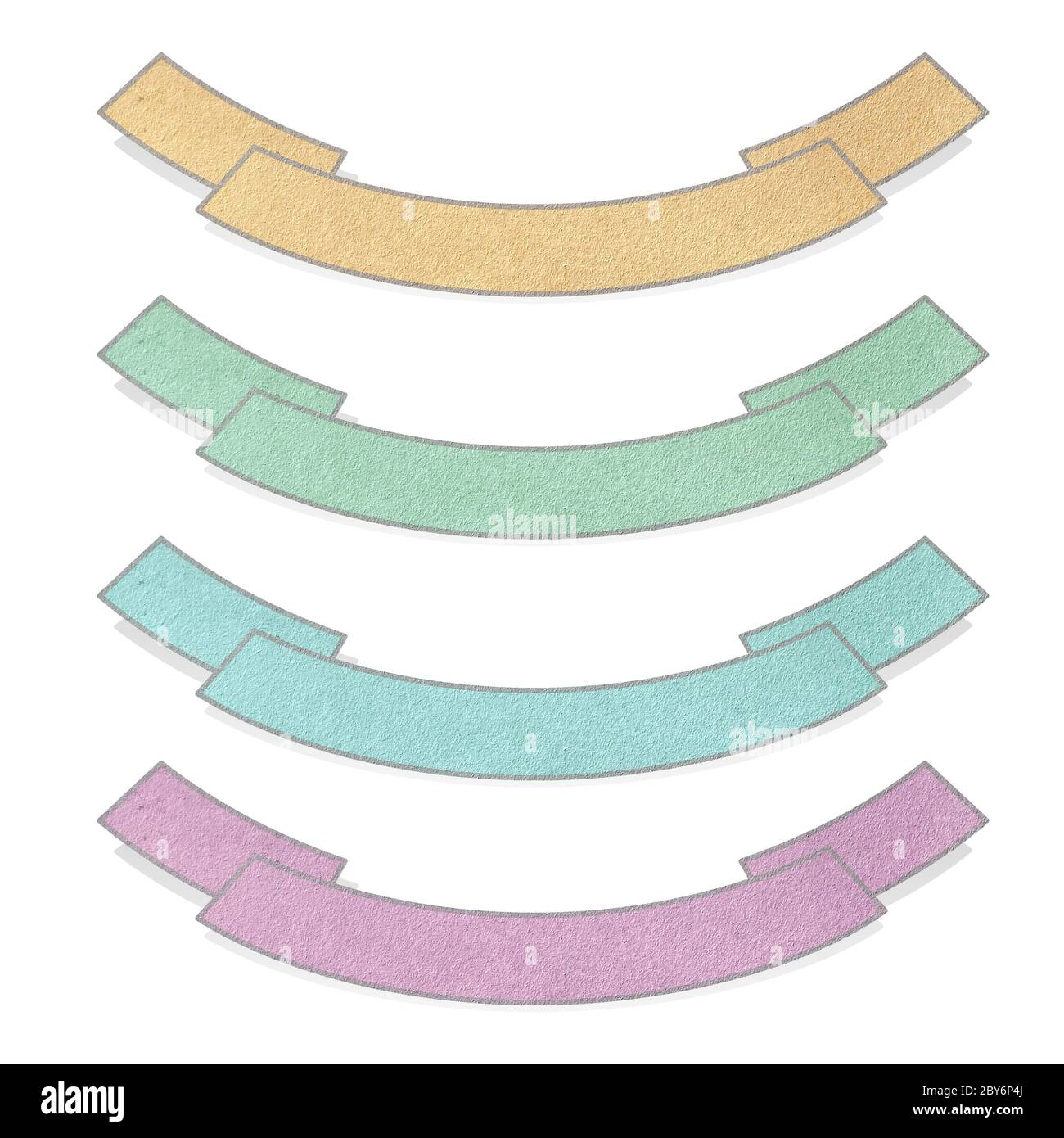 vintage paper shape as bubble speech isolated Stock Photo - Alamy