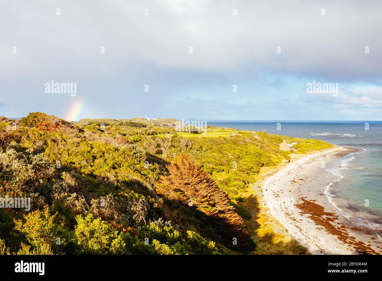 Flinders Ocean Beach in the Mornington Peninsula Australia Stock Photo ...
