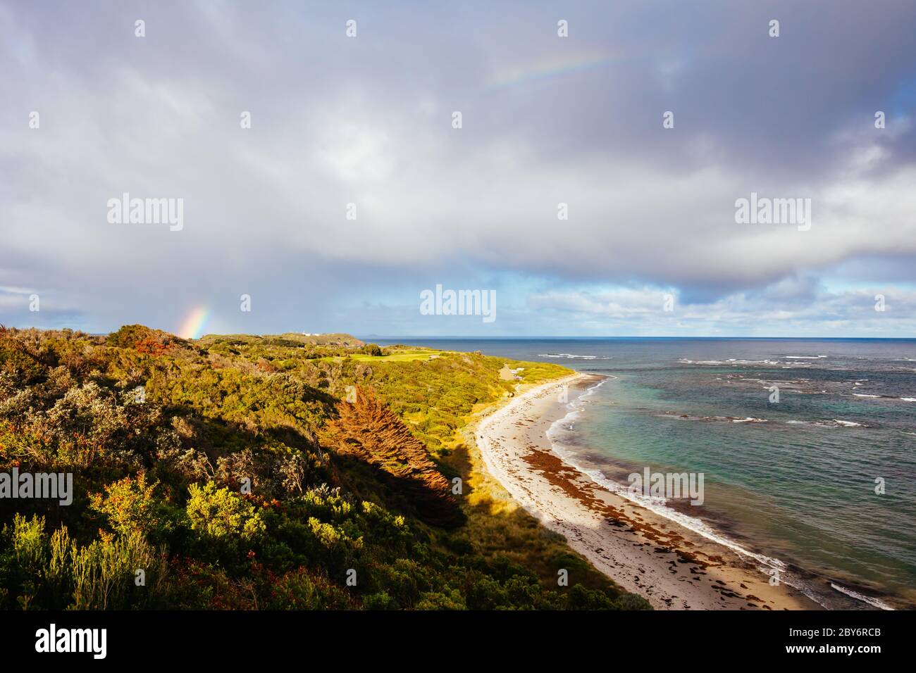 Flinders Ocean Beach in the Mornington Peninsula Australia Stock Photo ...