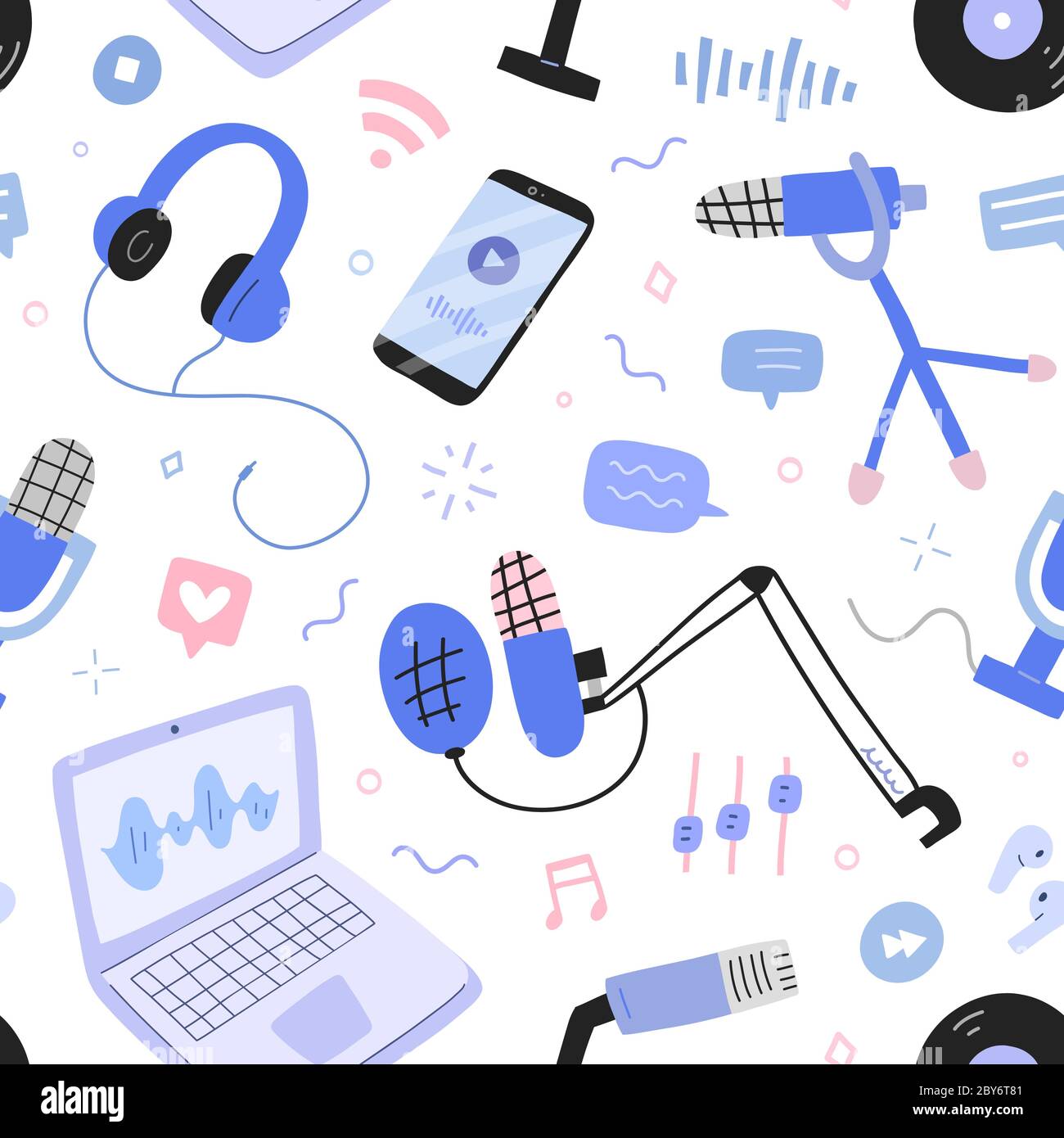 Dj collage Stock Vector Images - Alamy