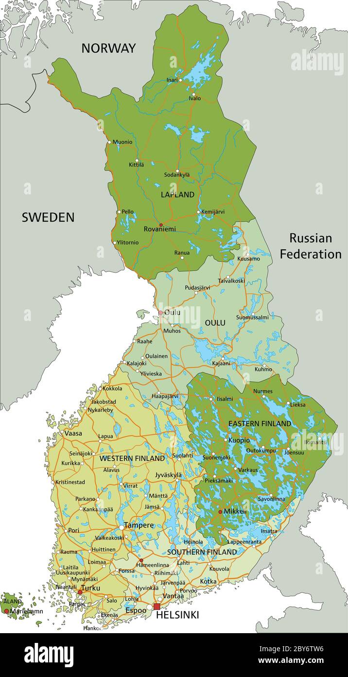 Finland Map