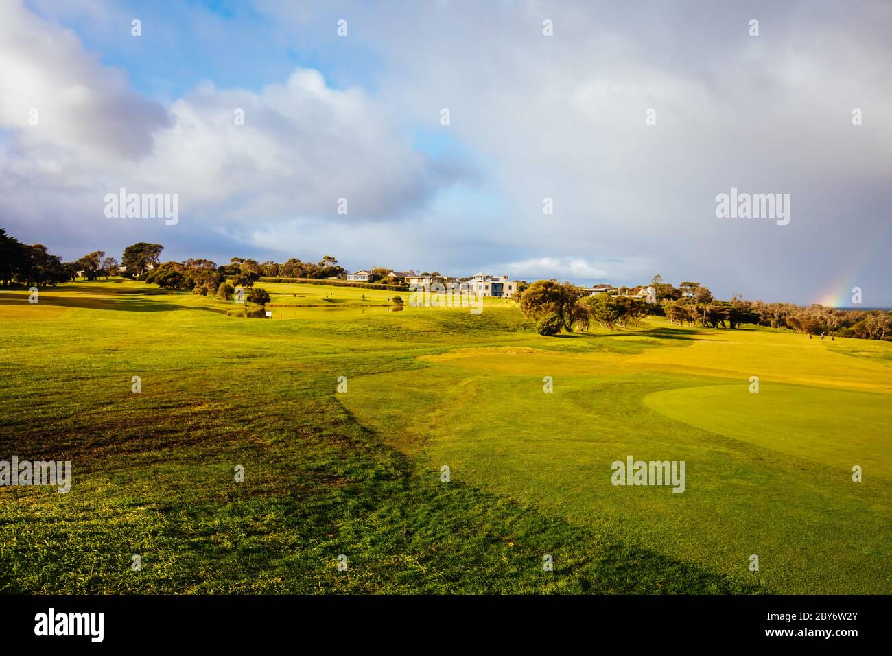 Flinders Golf Course on Mornington Peninsula Australia Stock Photo - Alamy