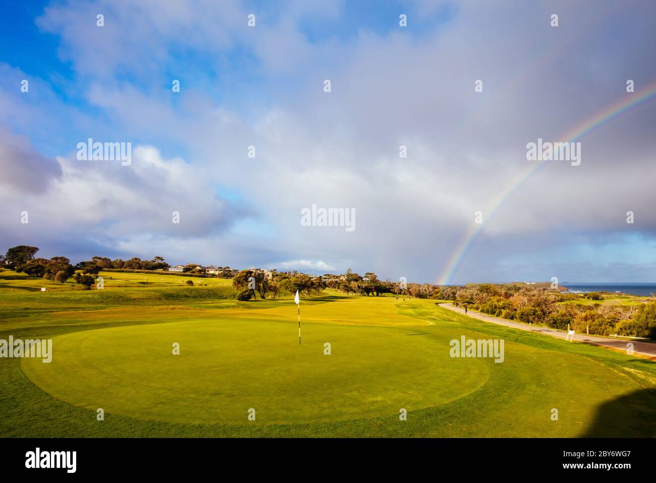Flinders Golf Course on Mornington Peninsula Australia Stock Photo - Alamy