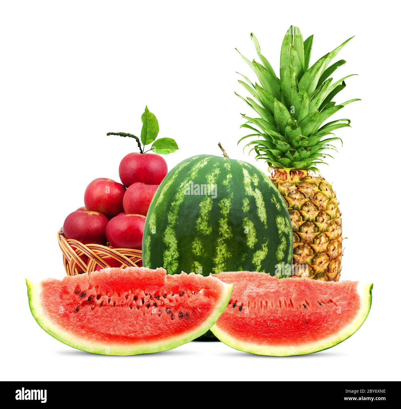 Colorful healthy fresh fruit Stock Photo - Alamy