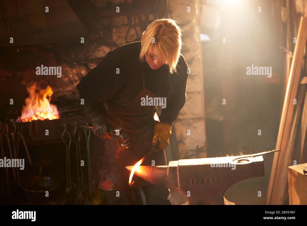 Forging hammer hi-res stock photography and images - Alamy