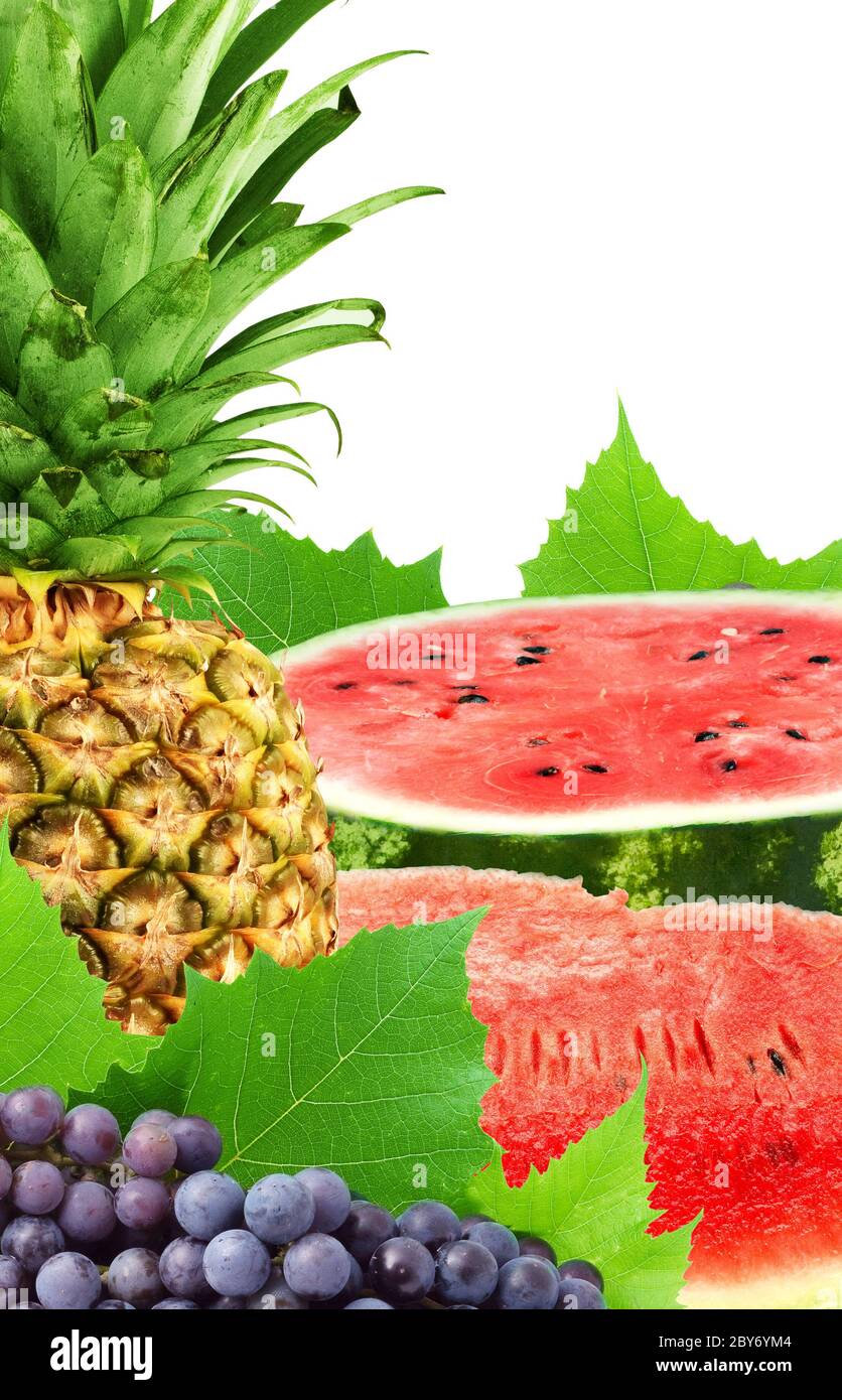 Colorful healthy fresh fruit Stock Photo - Alamy