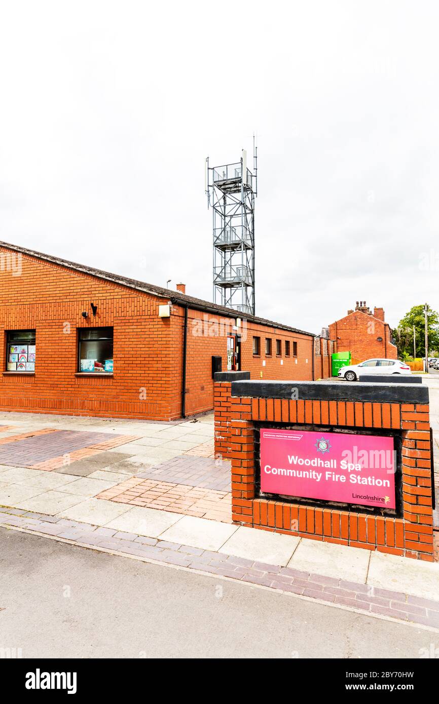 Lincolnshire fire station uk hi-res stock photography and images - Alamy