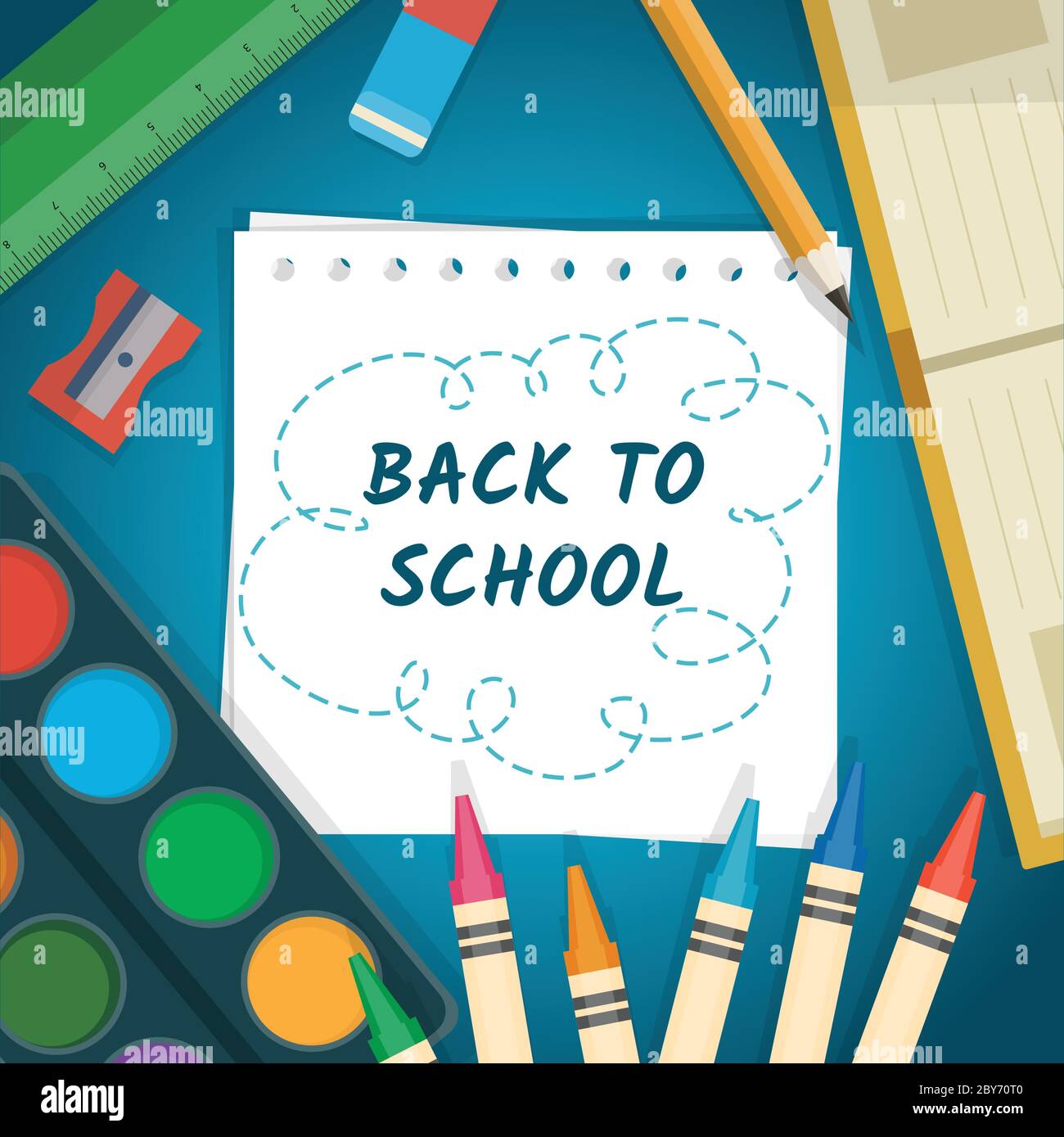 Colorful School Notes