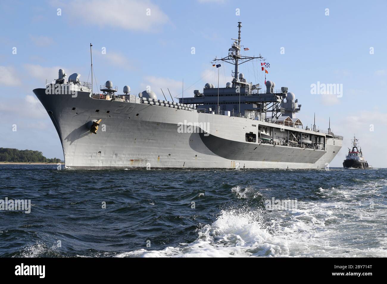Keel, Deutschland. 20th June, 2014. 06/20/2014, the USS Mount Whitney ...