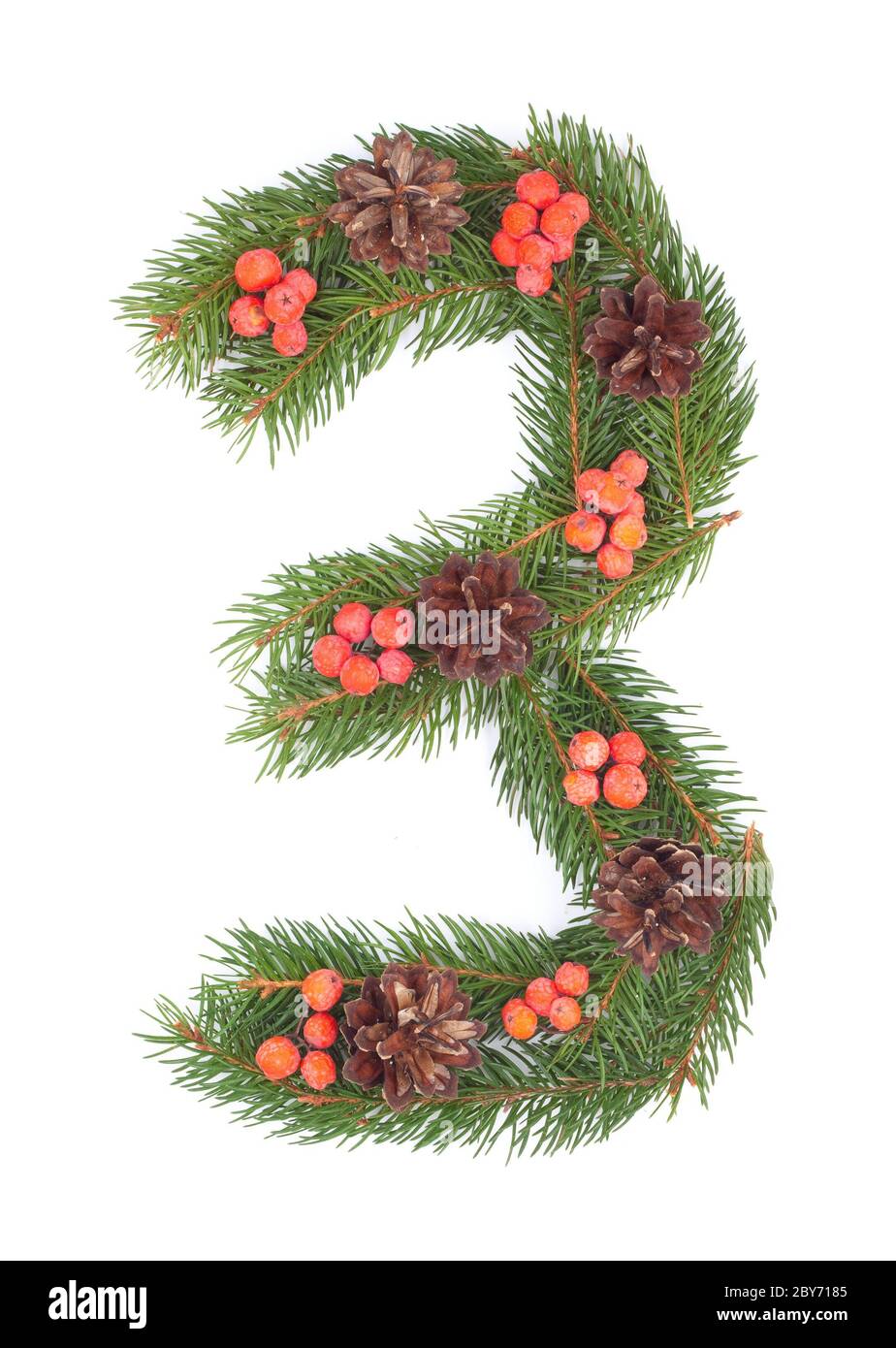 3 three third holly Cut Out Stock Images & Pictures - Alamy